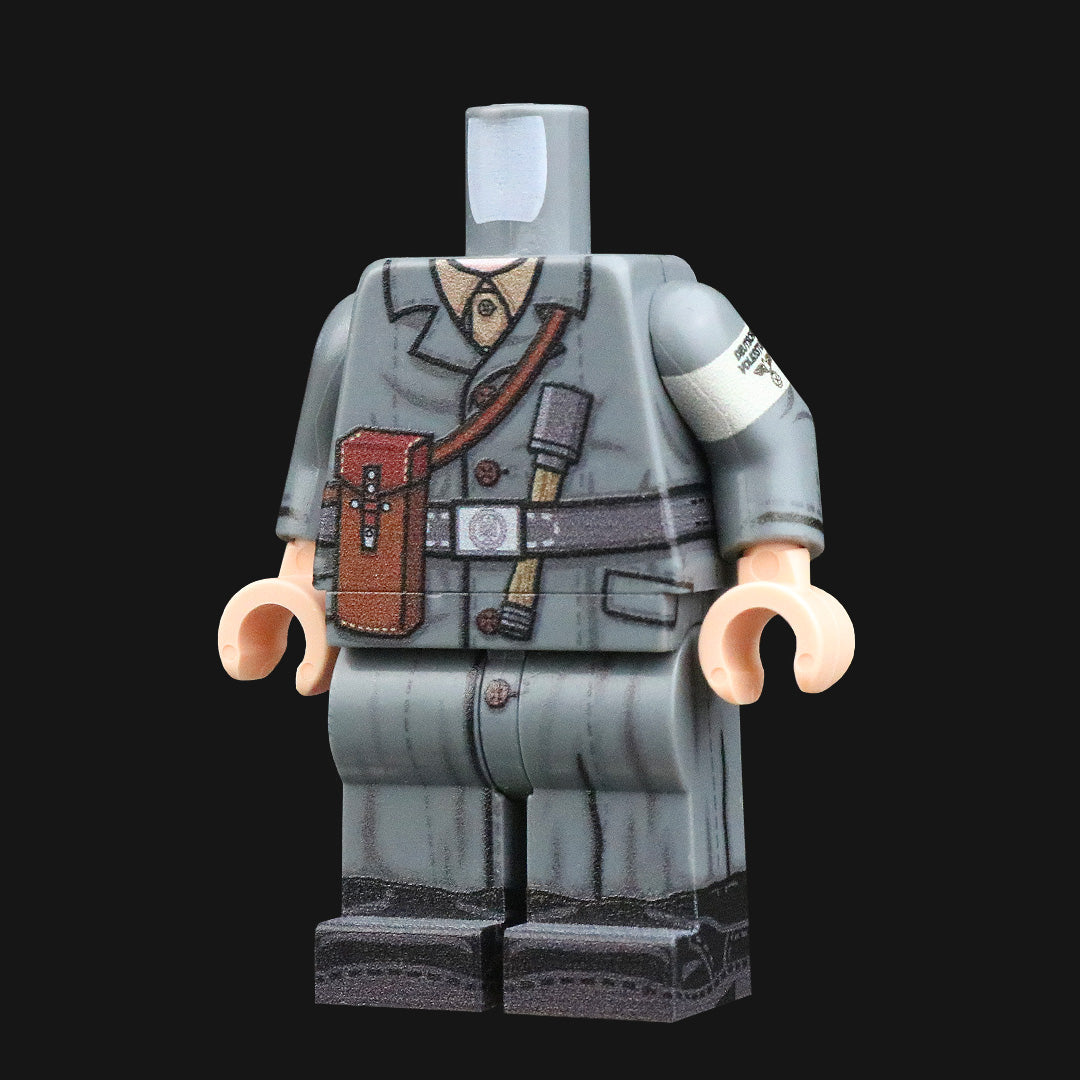 WW2 Volkssturm-#4-Bergmann-MP18 – Para Bellum Bricks